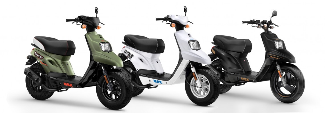 Présentation des MBK Booster 2016